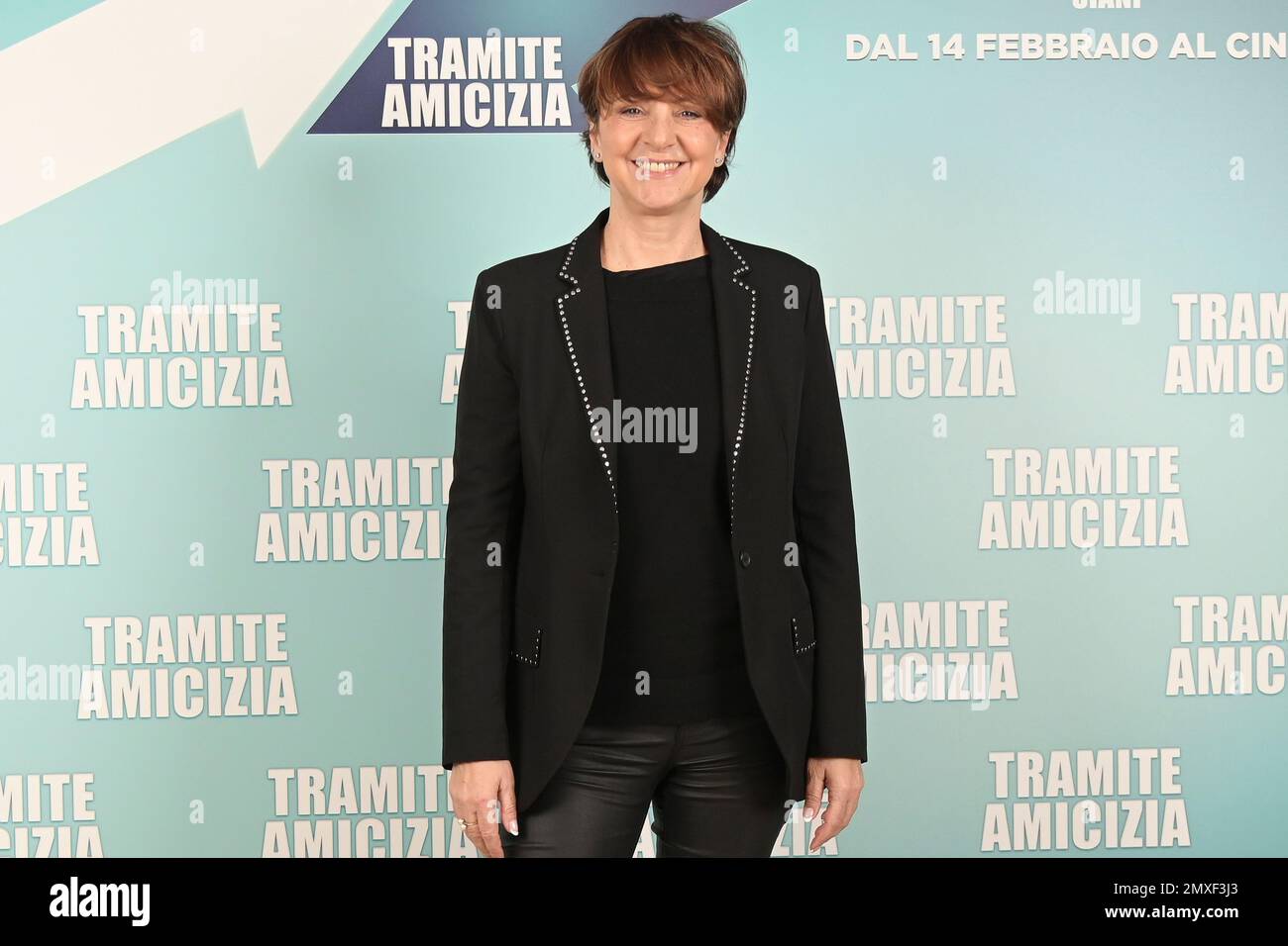 Rome, Italy. 03rd Feb, 2023. Debora Villa attends a photocall of the ...