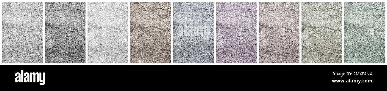 Collage with colorful carpets as background. Banner design Stock Photo ...