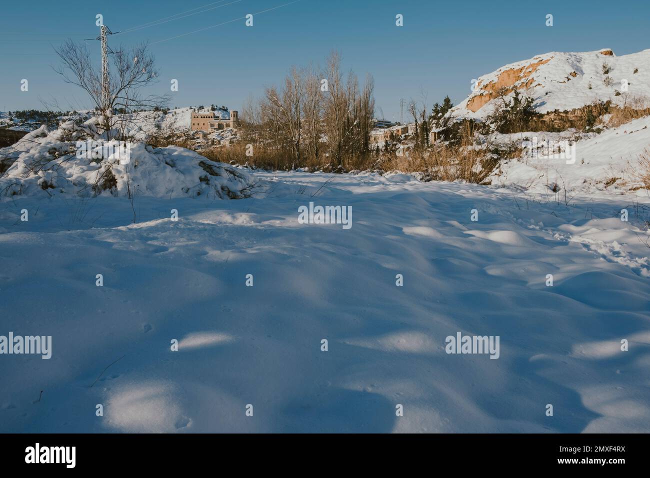 The storm Filomena affects several places in Spain, especially the ...