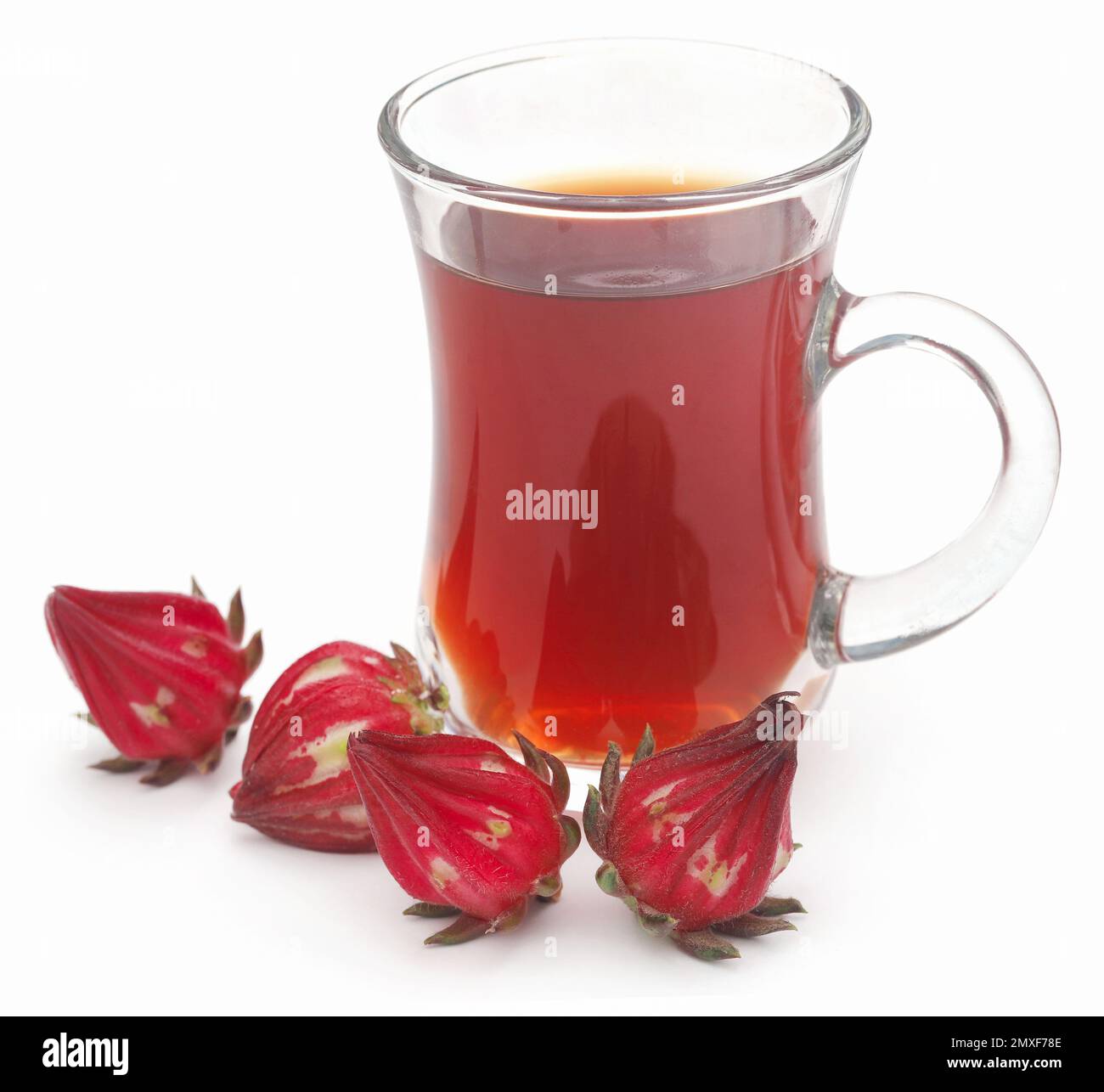 Cup healthy tea fruits Cut Out Stock Images & Pictures - Alamy