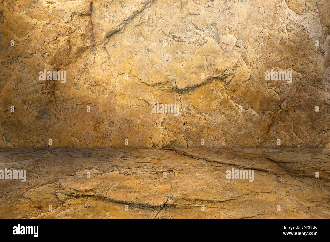 Brown textured concrete wall platform, podium or table Stock Photo - Alamy