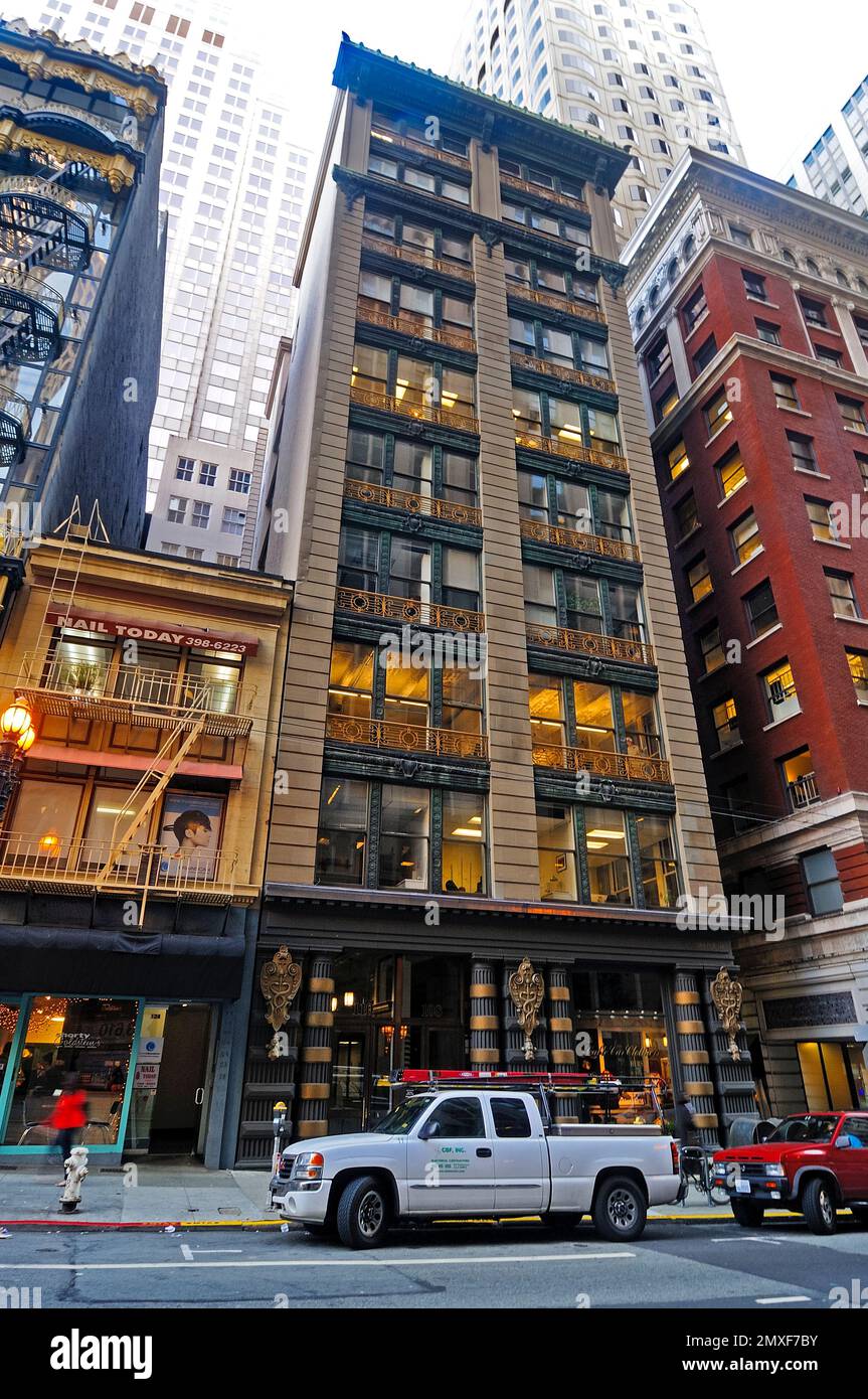 Office building at 110 Sutter Street in San Francisco’s Financial ...