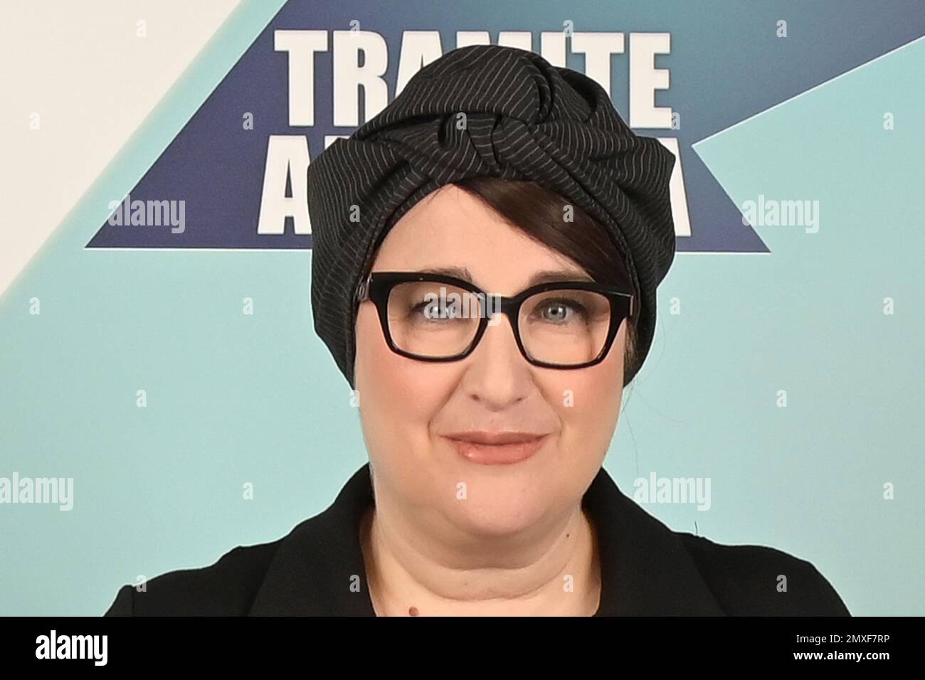 Maria Di Biase attends a photocall of the movie "Tramite amicizia" at ...