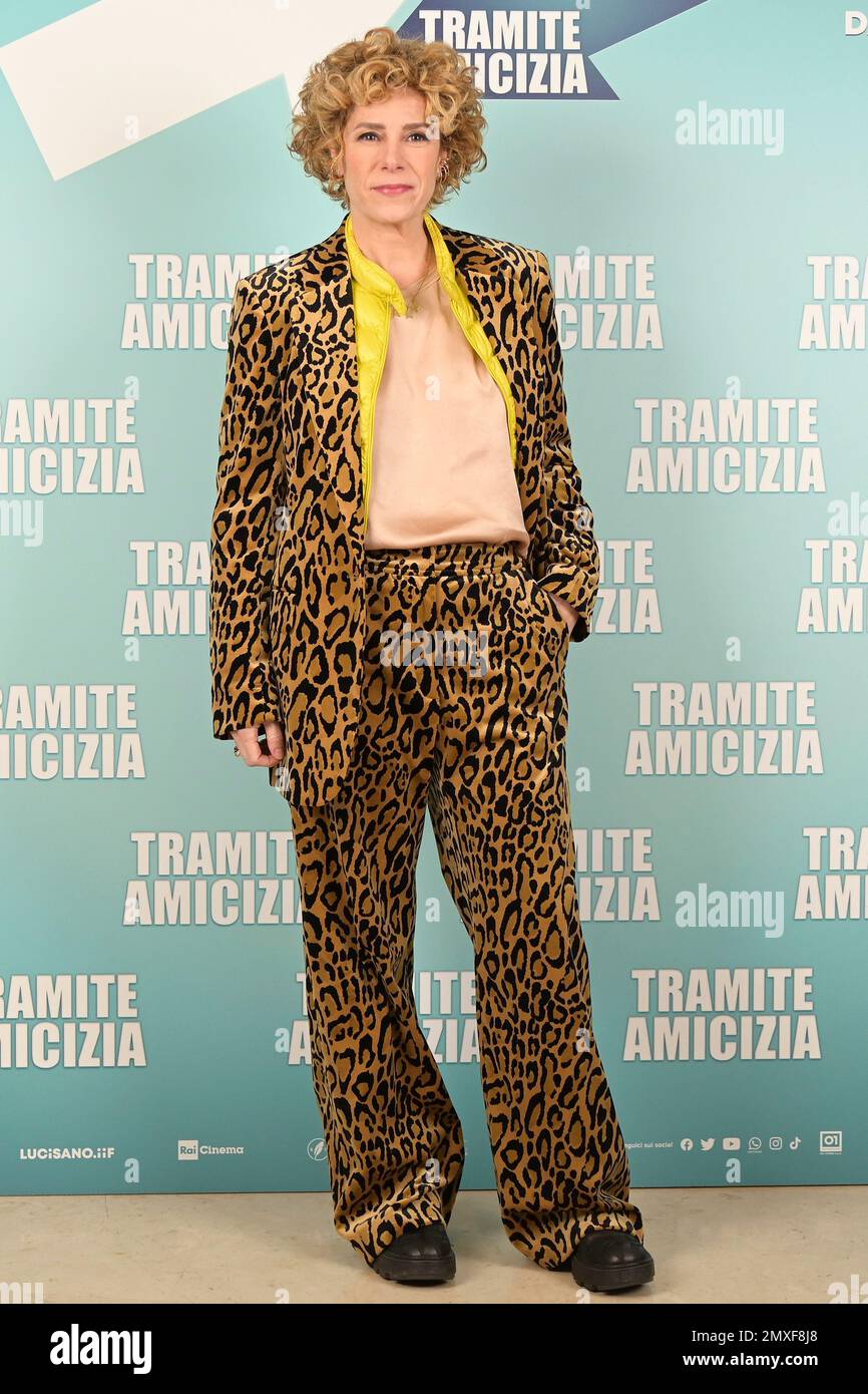 Cecilia Dazzi attends a photocall of the movie "Tramite amicizia" at ...