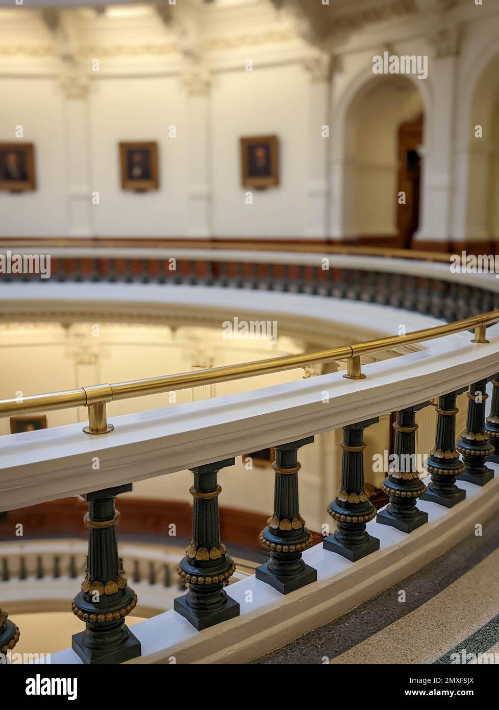 Texas state capitol building interior hi-res stock photography and ...