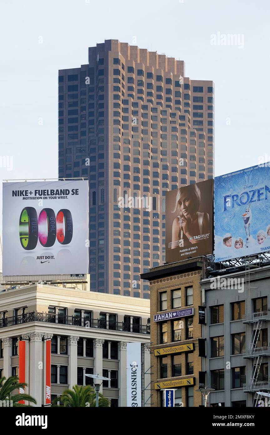 555 California Street skyscraper, formerly know Bank of America Center ...