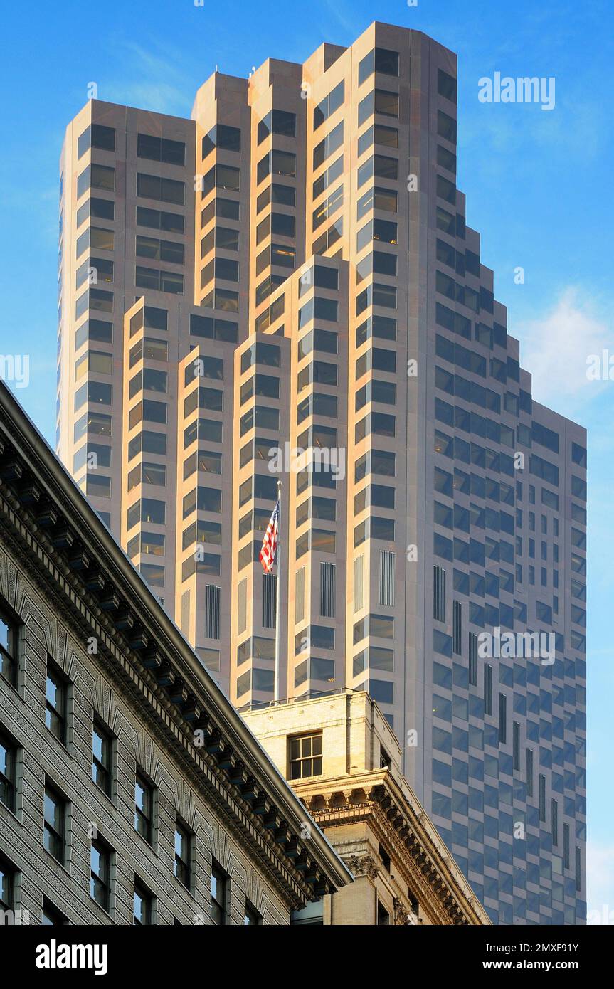 555 California Street skyscraper, formerly know Bank of America Center ...