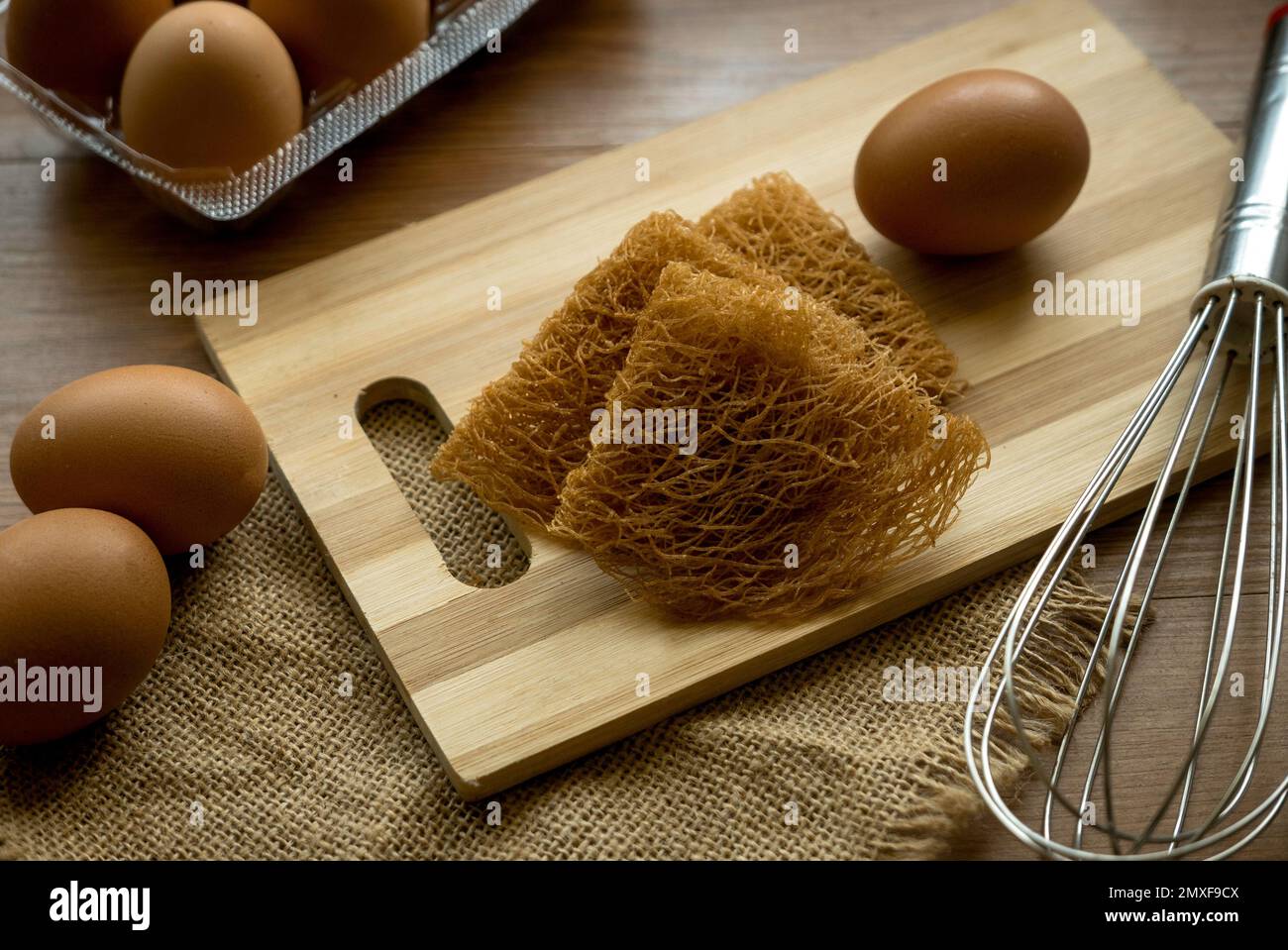 Kuih Karas a Malay traditional food in Kedah. This cake made from a ...