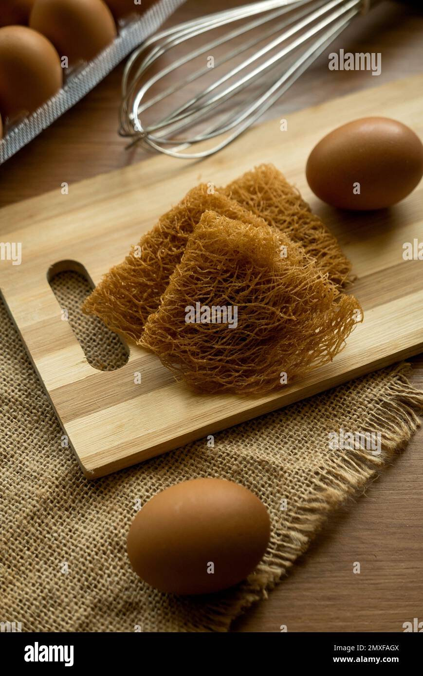 Kuih Karas a Malay traditional food in Kedah. This cake made from a ...