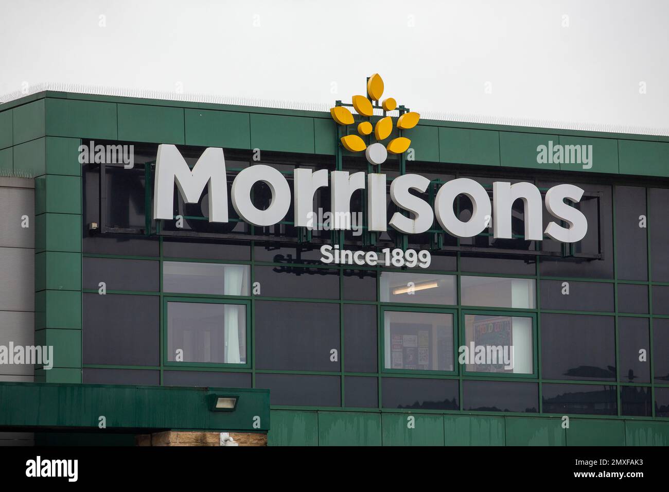 Morrisons Supermarket , Illingworth near Halifax, West Yorkshire. Wm ...