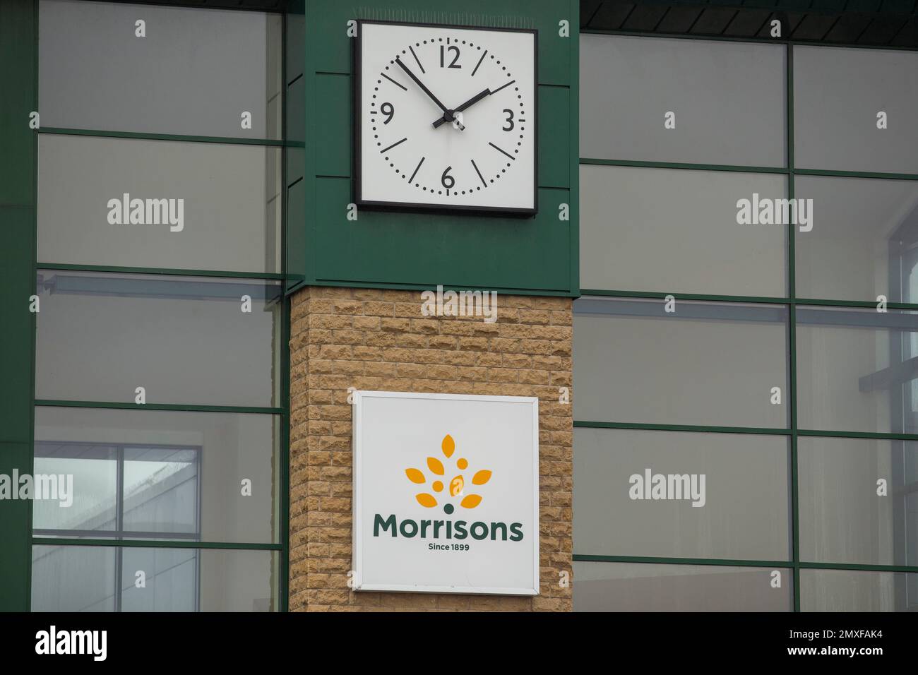 Morrisons Supermarket , Illingworth near Halifax, West Yorkshire. Wm ...