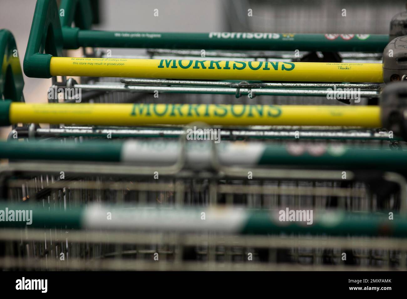 Morrisons Supermarket , Illingworth near Halifax, West Yorkshire. Wm ...