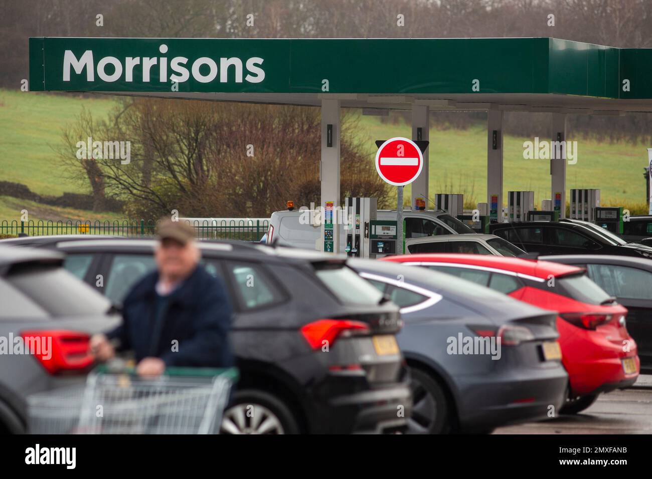 Morrisons Supermarket , Illingworth near Halifax, West Yorkshire. Wm ...