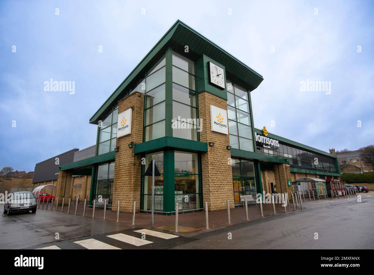 Morrisons Supermarket , Illingworth near Halifax, West Yorkshire. Wm ...