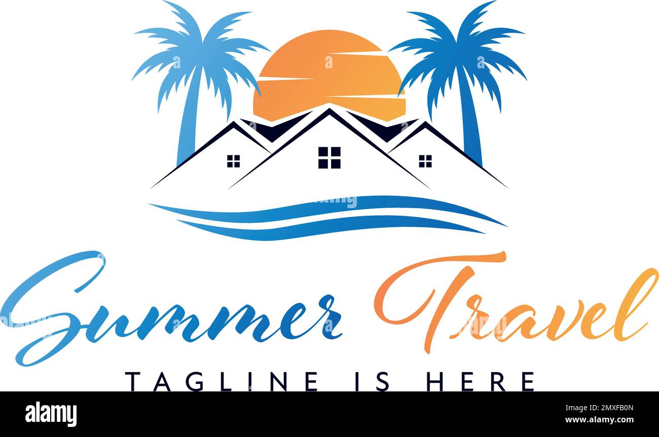 Travel logo vector illustration. Vacation Logo Design. Summer Travel ...