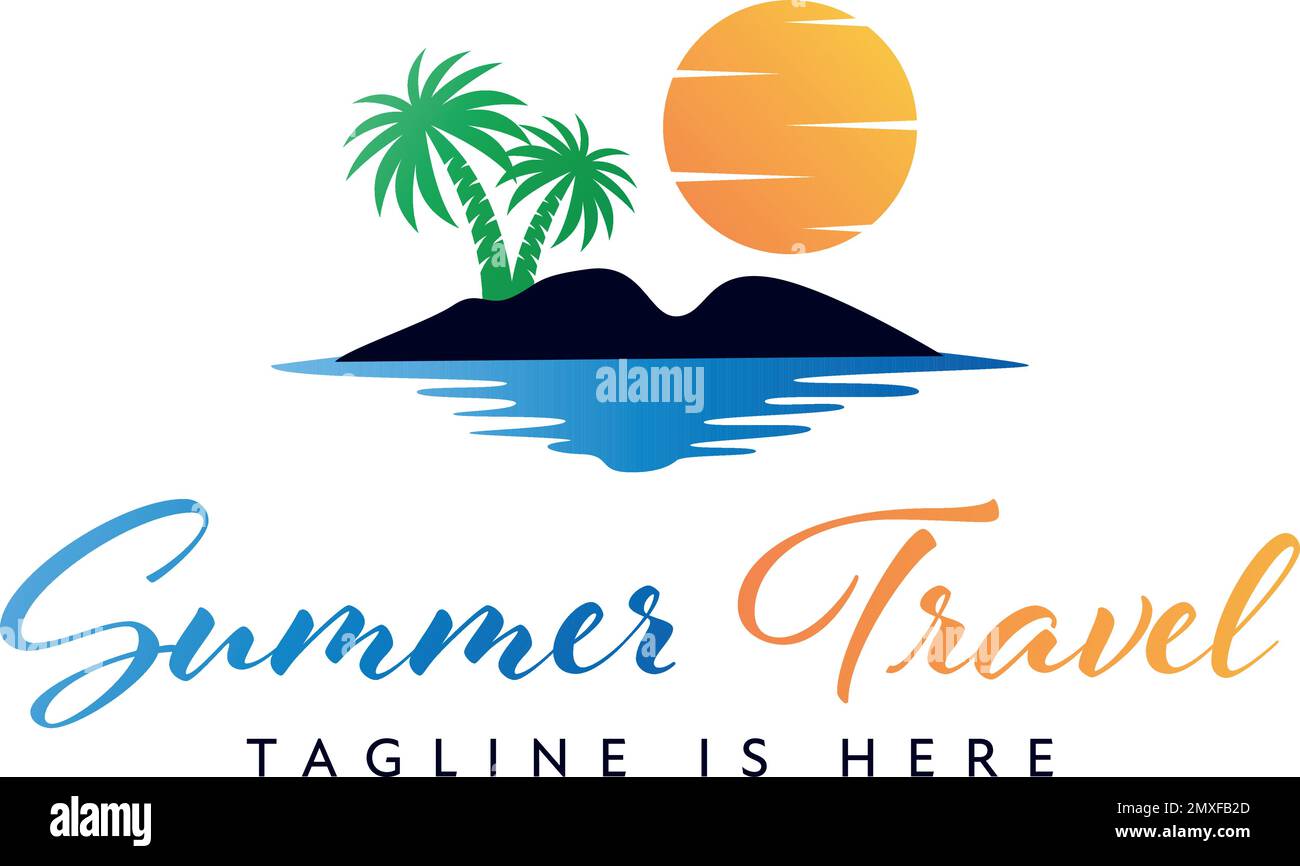 Travel logo vector illustration. Vacation Logo Design. Summer Travel ...