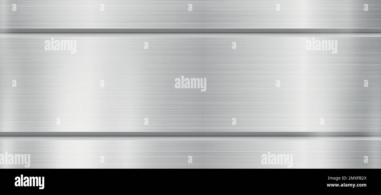 Silver galvanized texture, aluminum background web template - Vector ...