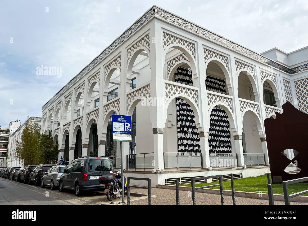 Mohammed VI Museum of Modern and Contemporary Art in Rabat Stock Photo ...