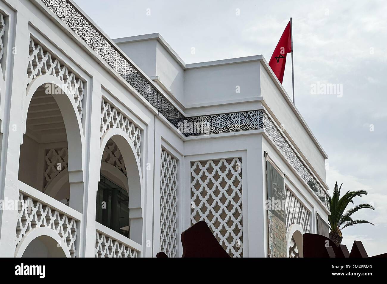 Mohammed VI Museum of Modern and Contemporary Art in Rabat Stock Photo ...