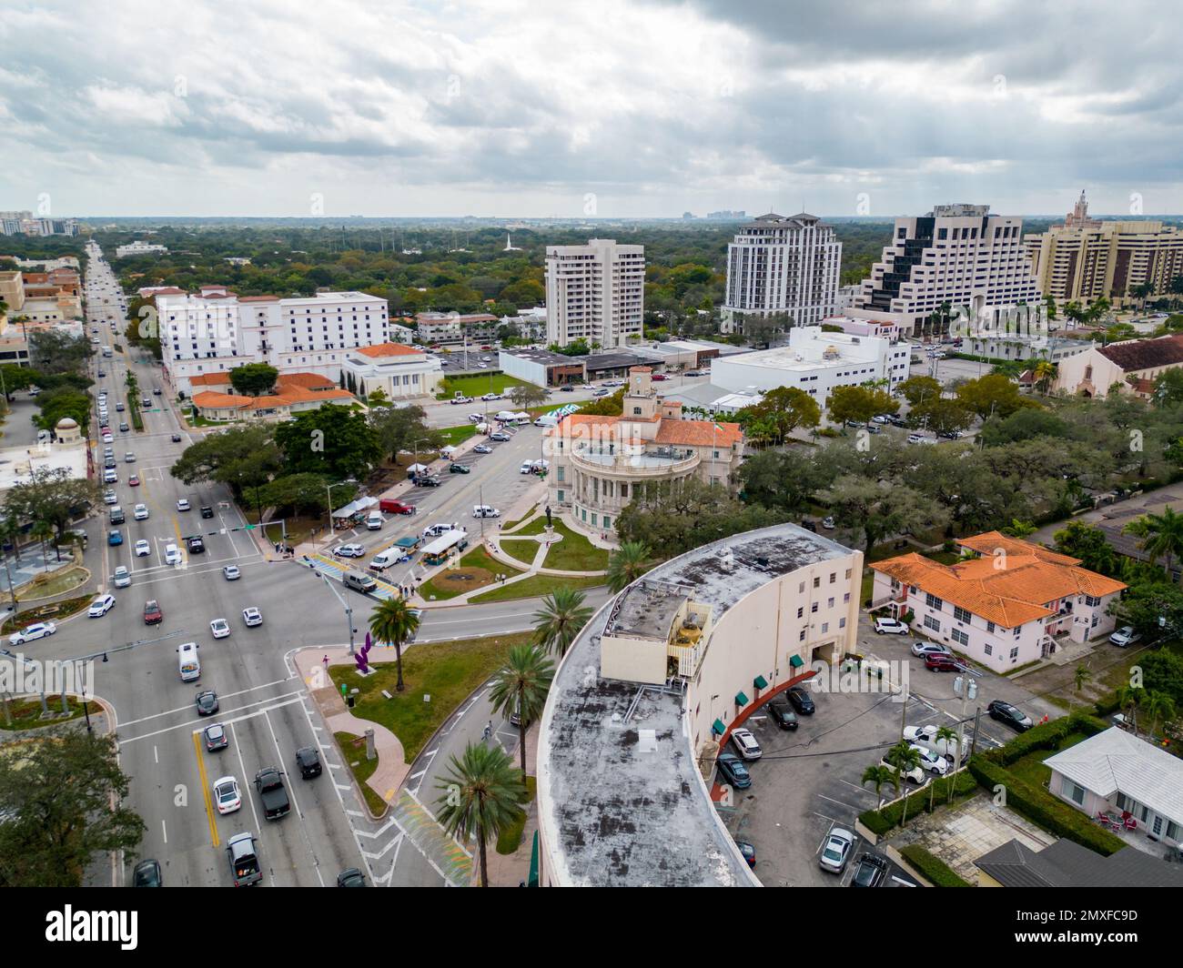 Downtown coral gables hi-res stock photography and images - Alamy