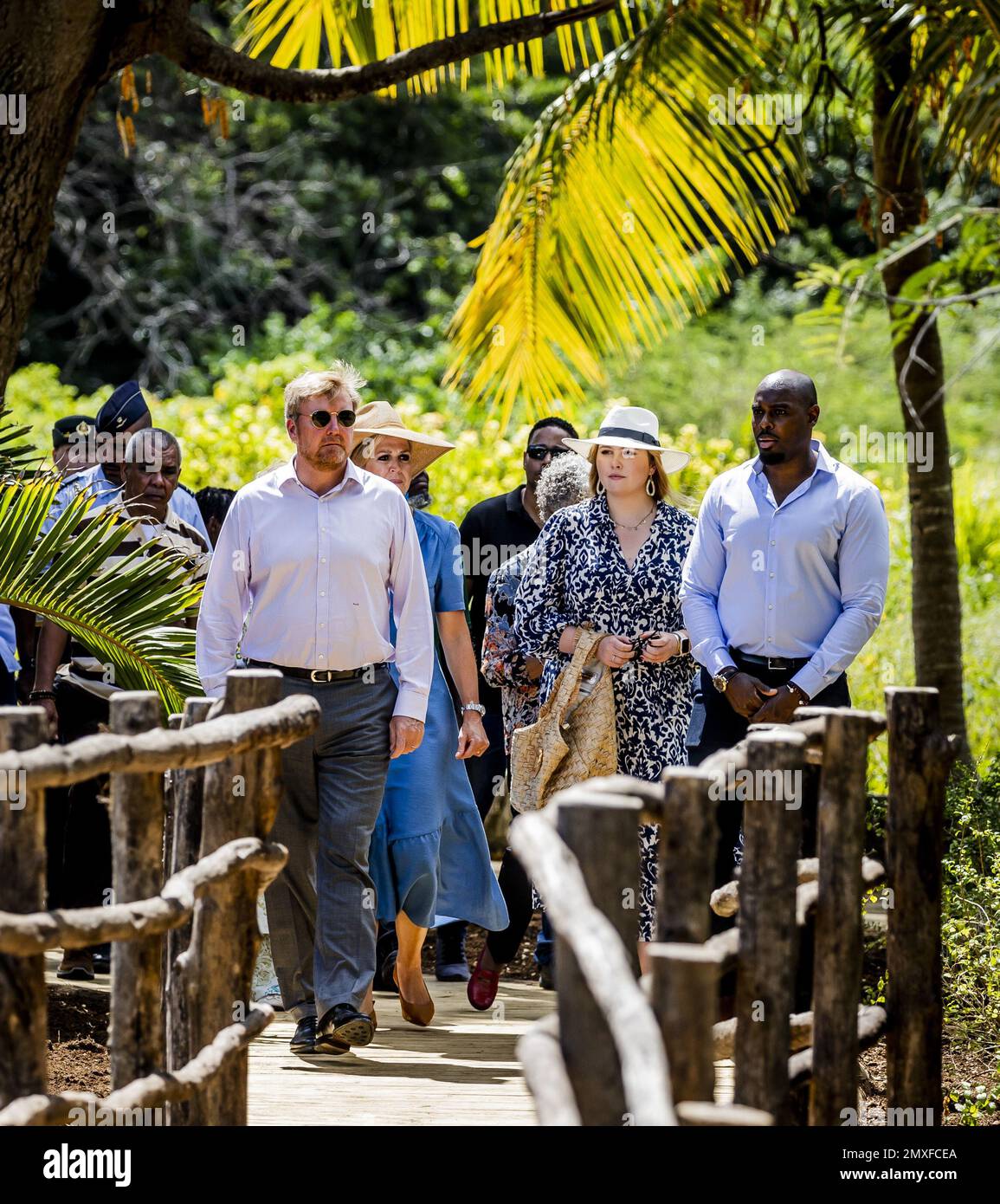 WILLEMSTAD - King Willem-Alexander, Queen Maxima and Princess Amalia ...