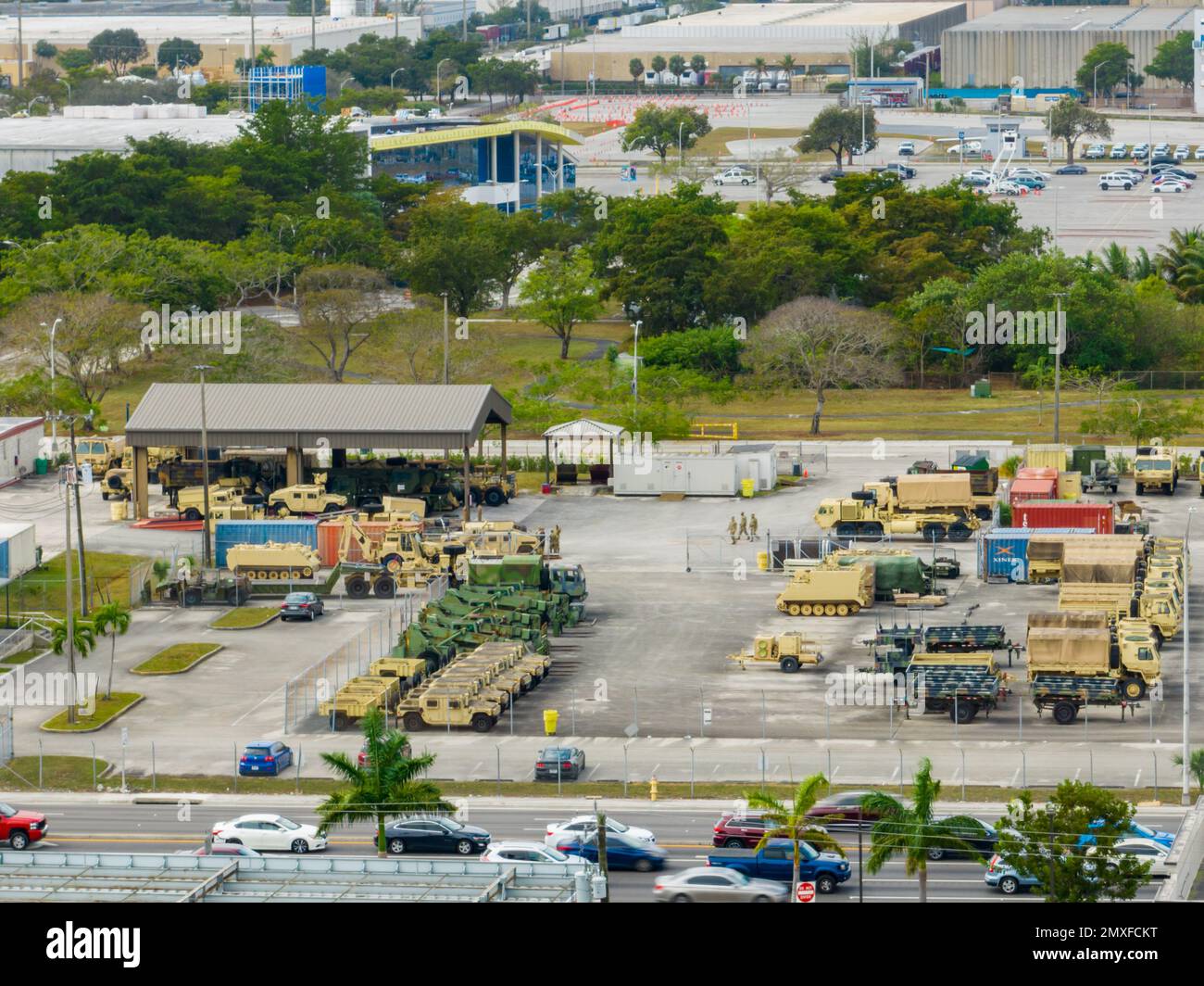 Military compound hi-res stock photography and images - Alamy