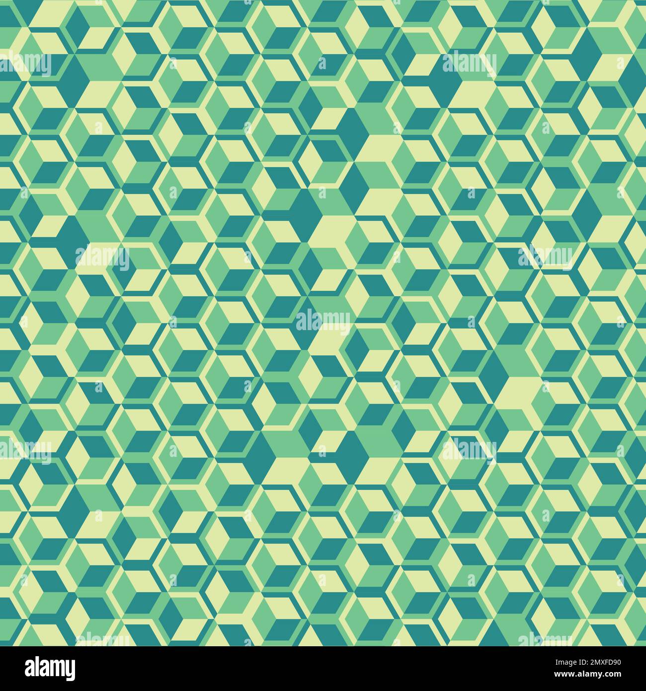 Hexagonal Maze generative pattern illustration Stock Vector Image & Art ...