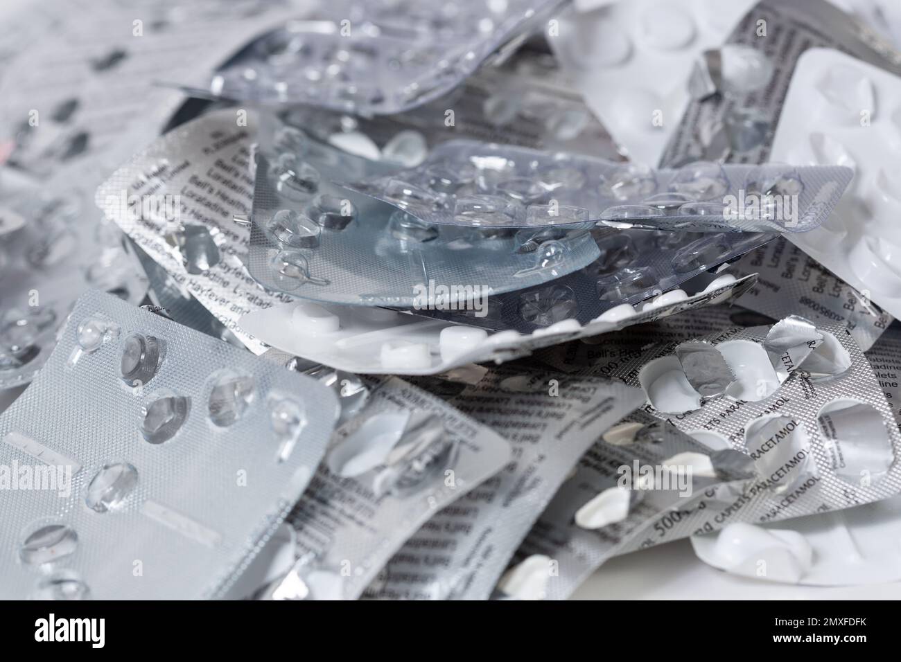 Empty pill packaging hi-res stock photography and images - Alamy