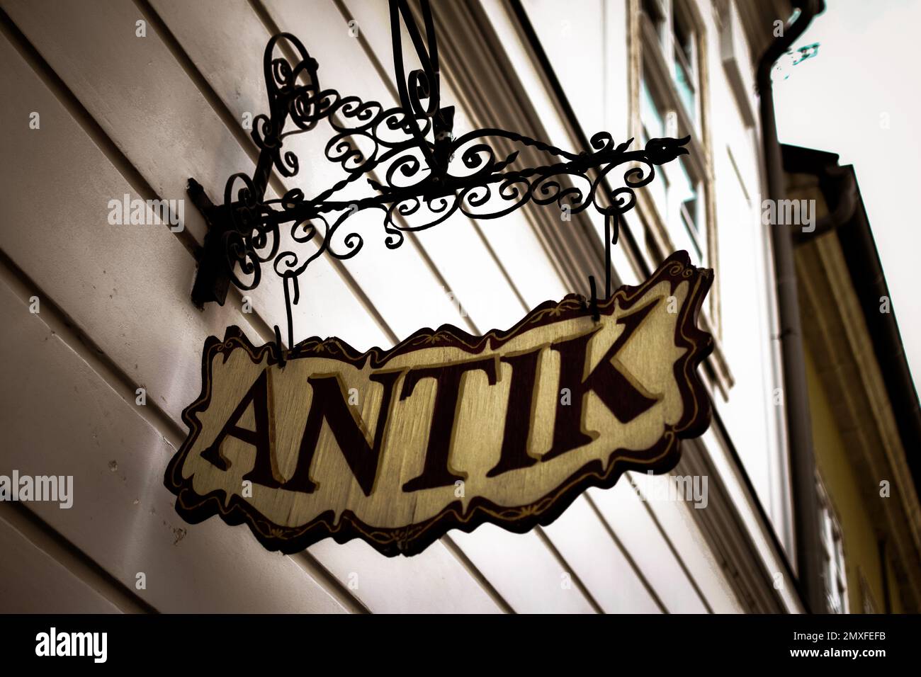 Vintage market poster hi-res stock photography and images - Alamy