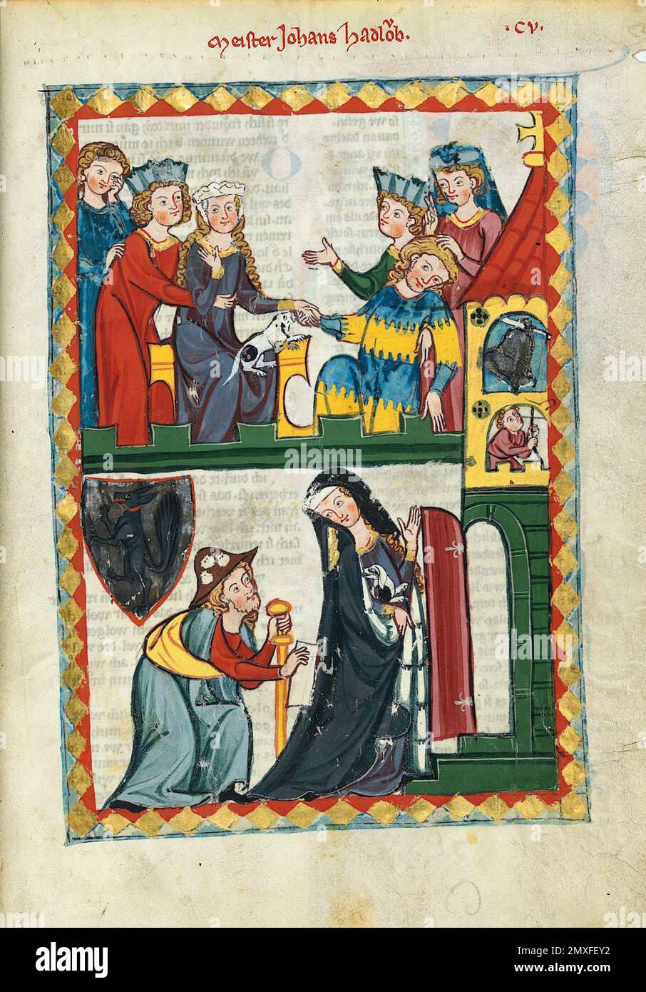 Codex manesse hi-res stock photography and images - Alamy