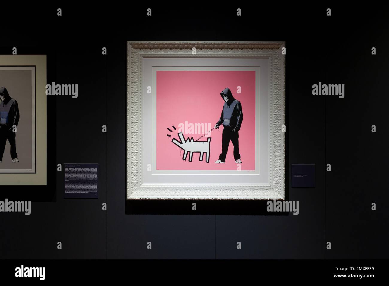 Banksy choose your weapon hi-res stock photography and images - Alamy