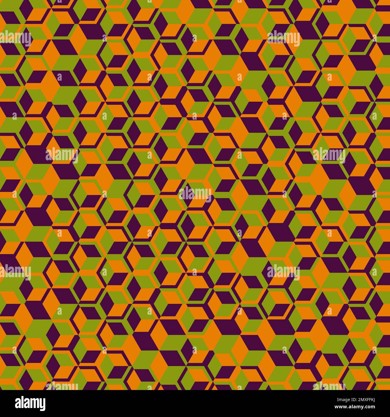 Hexagonal Maze generative pattern illustration Stock Vector Image & Art ...