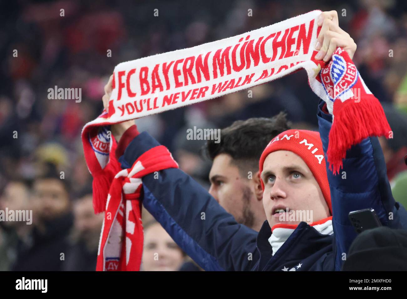 January 24, 2023, Munich, Allianz Arena, Bundesliga: Bayen Munich - 1 ...