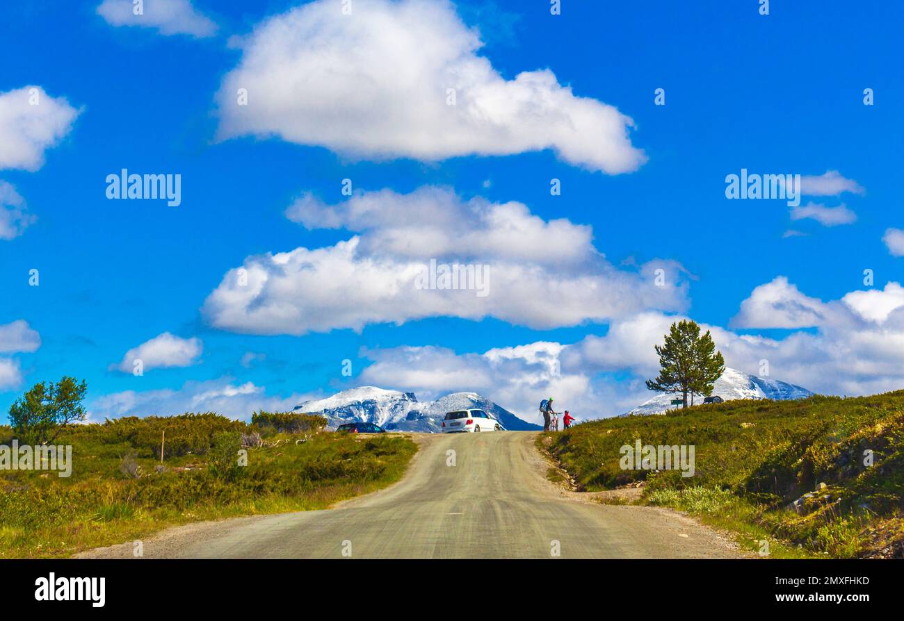 Beautiful mountain and landscape panorama with untouched nature rivers ...