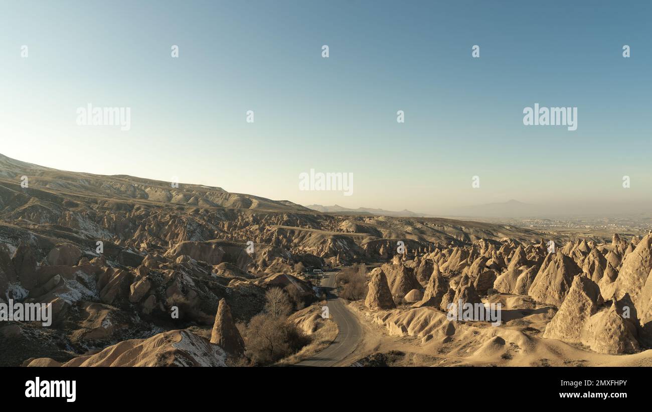 Imagination Valley in Cappadocia, Nevsehir, Turkey. A touristic place ...