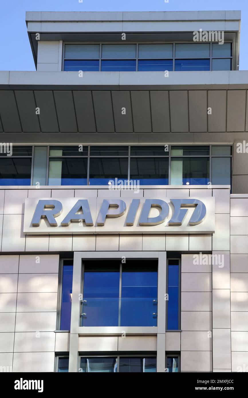 Rapid7 logo building hi-res stock photography and images - Alamy