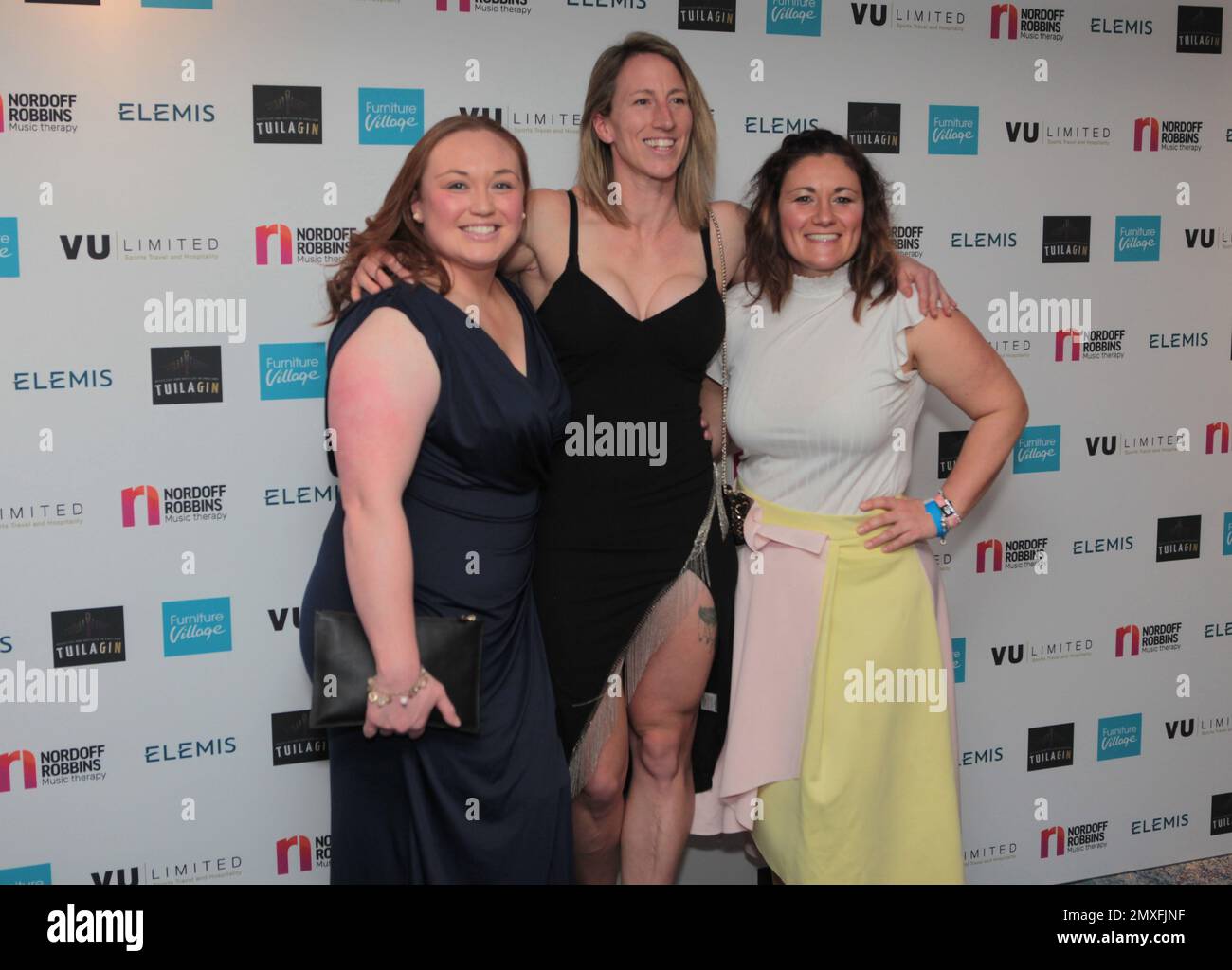 London, UK. Kat Merchant with Laura Keates (left) at the Legends of ...