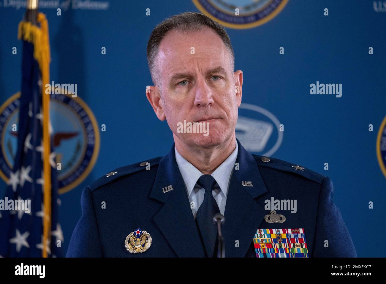 Pentagon spokesman U.S. Air Force Brig. Gen. Patrick Ryder speaks ...