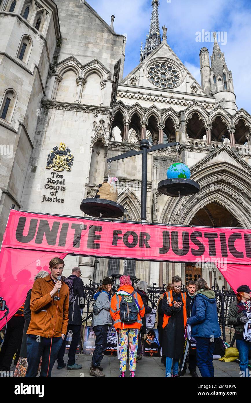Extinction Rebellion protest 'Unite for Justice', an action to raise ...