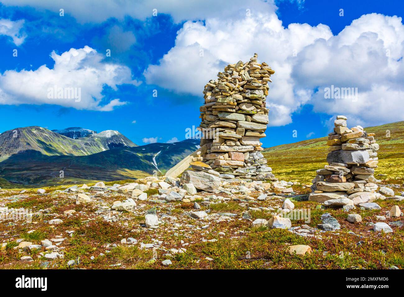Beautiful mountain and landscape panorama with untouched nature ...