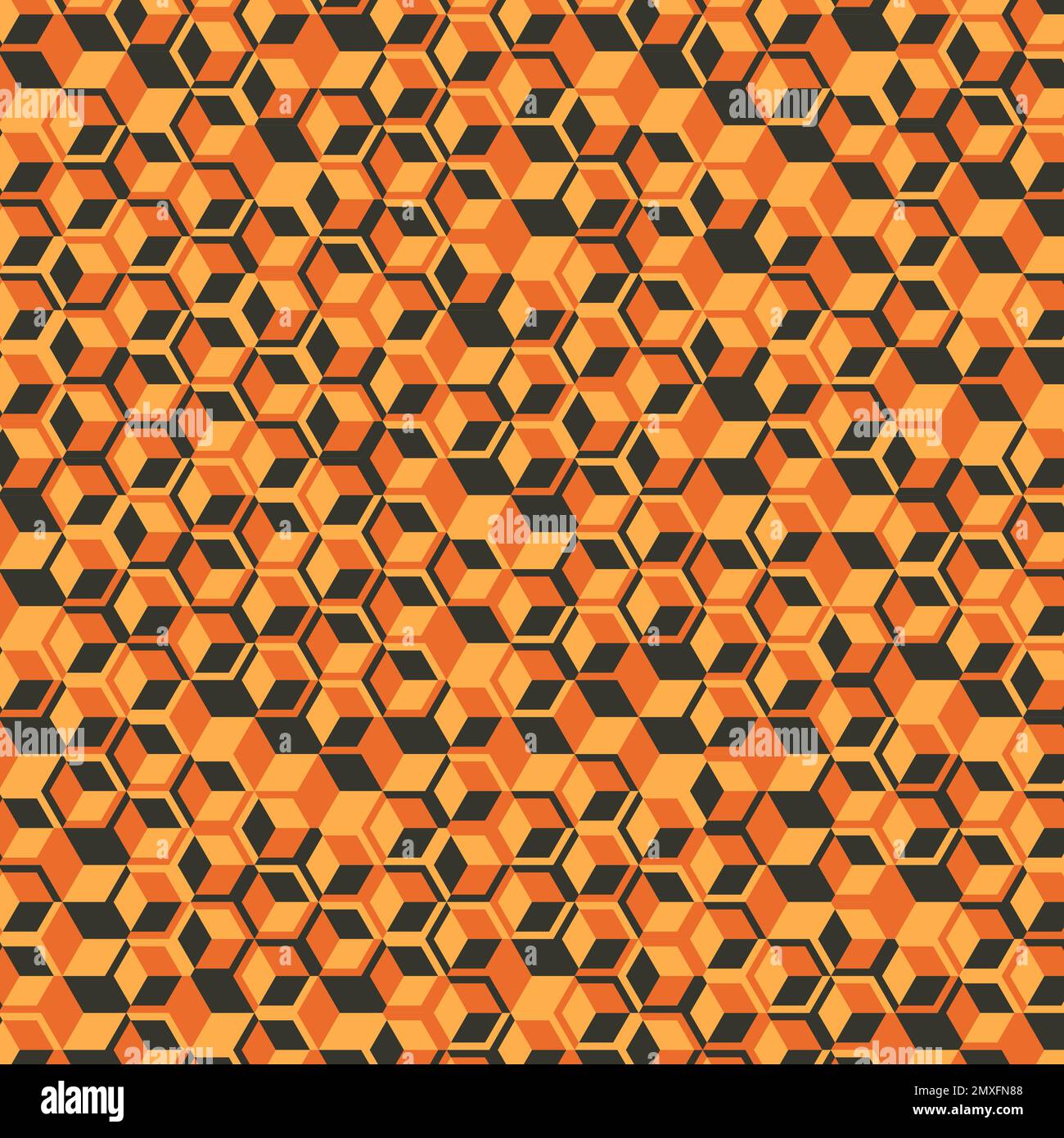 Hexagonal Maze generative pattern illustration Stock Vector Image & Art ...