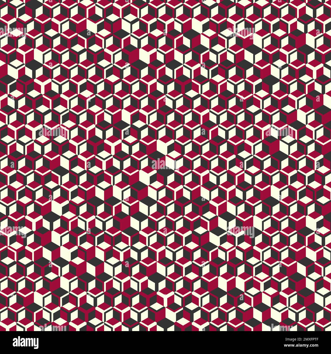 Hexagonal Maze generative pattern illustration Stock Vector Image & Art ...