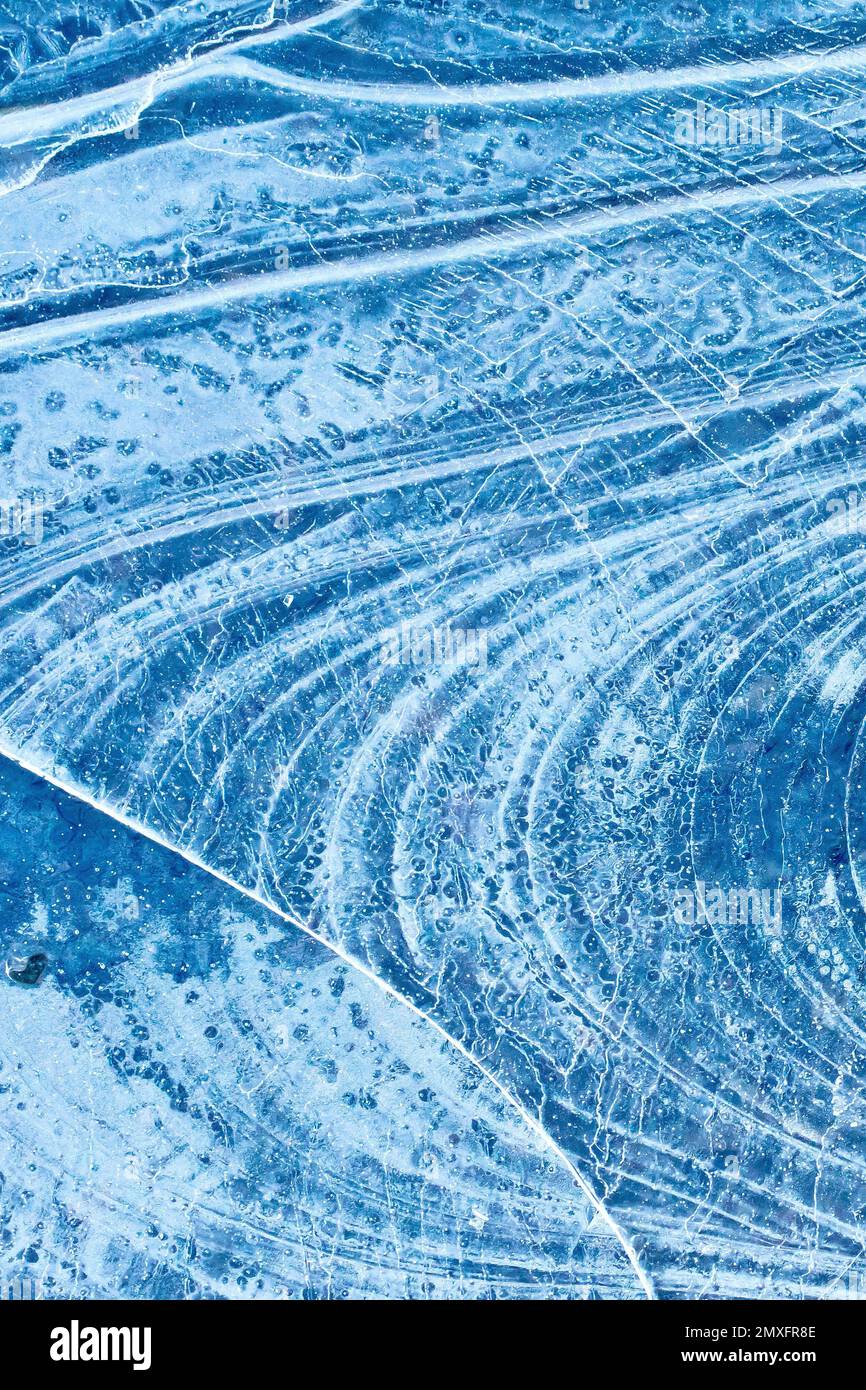 Iced up puddle hi-res stock photography and images - Alamy