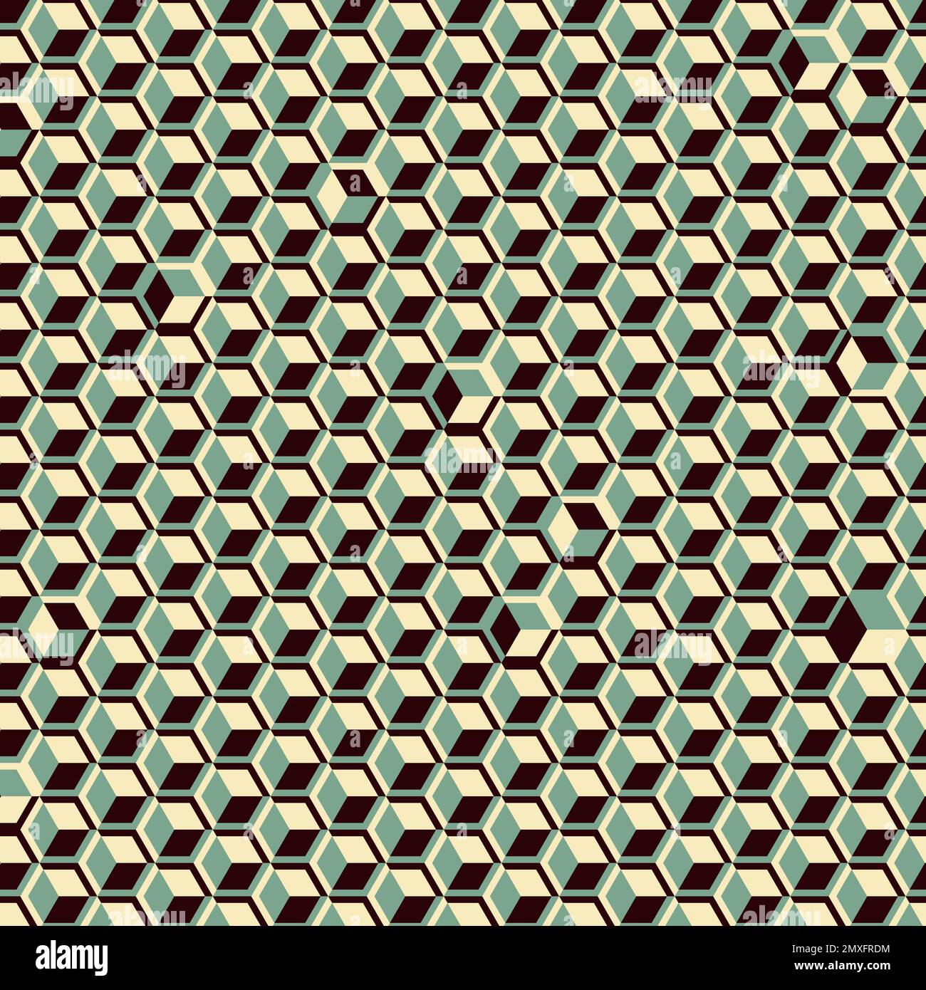 Hexagonal Maze generative pattern illustration Stock Vector Image & Art ...