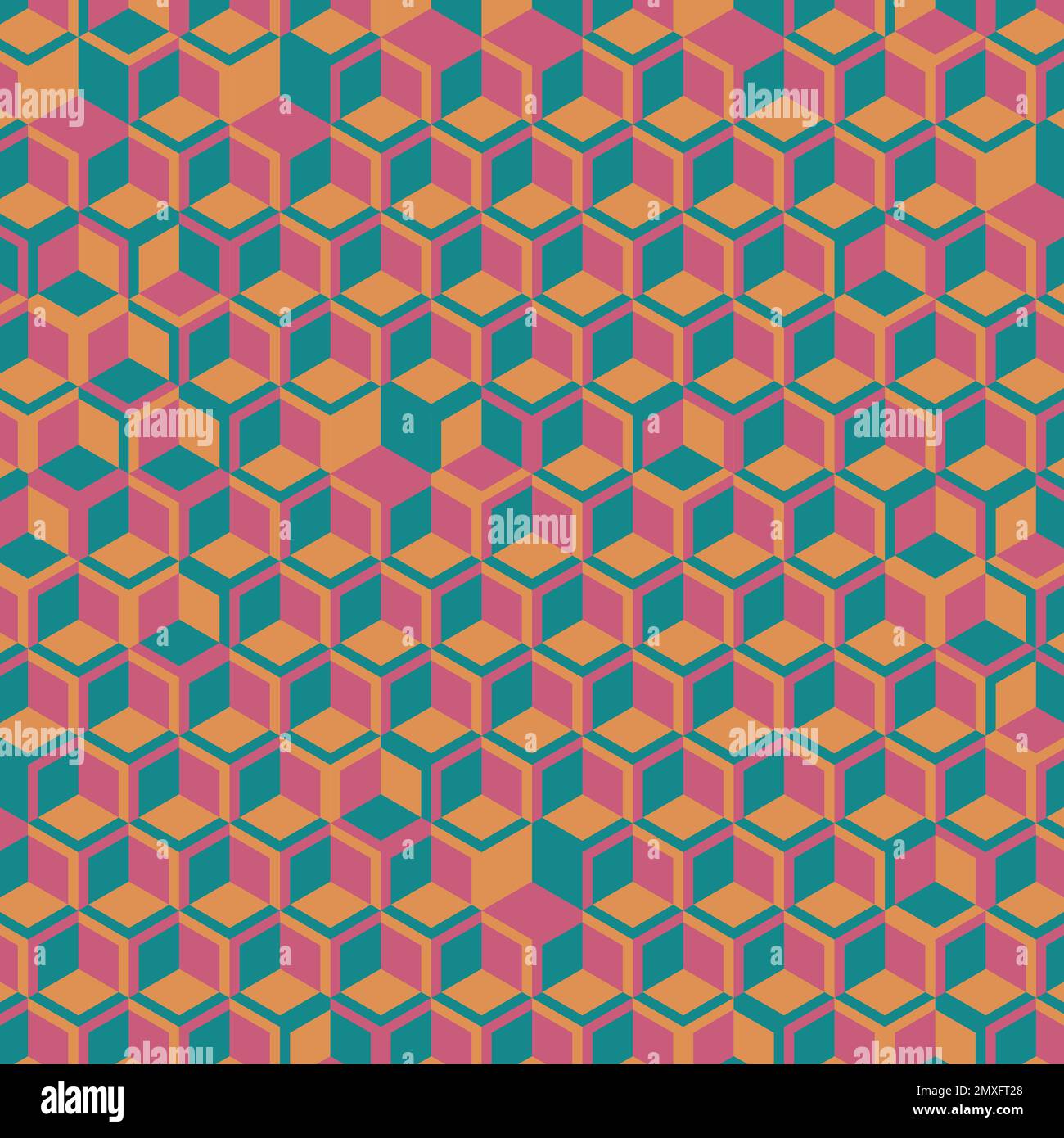 Hexagonal Maze generative pattern illustration Stock Vector Image & Art ...