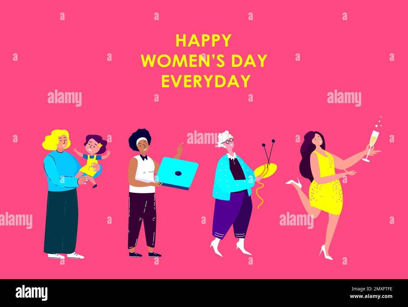 Feminism Different Women of Various Professions,Missions , Occupations ...