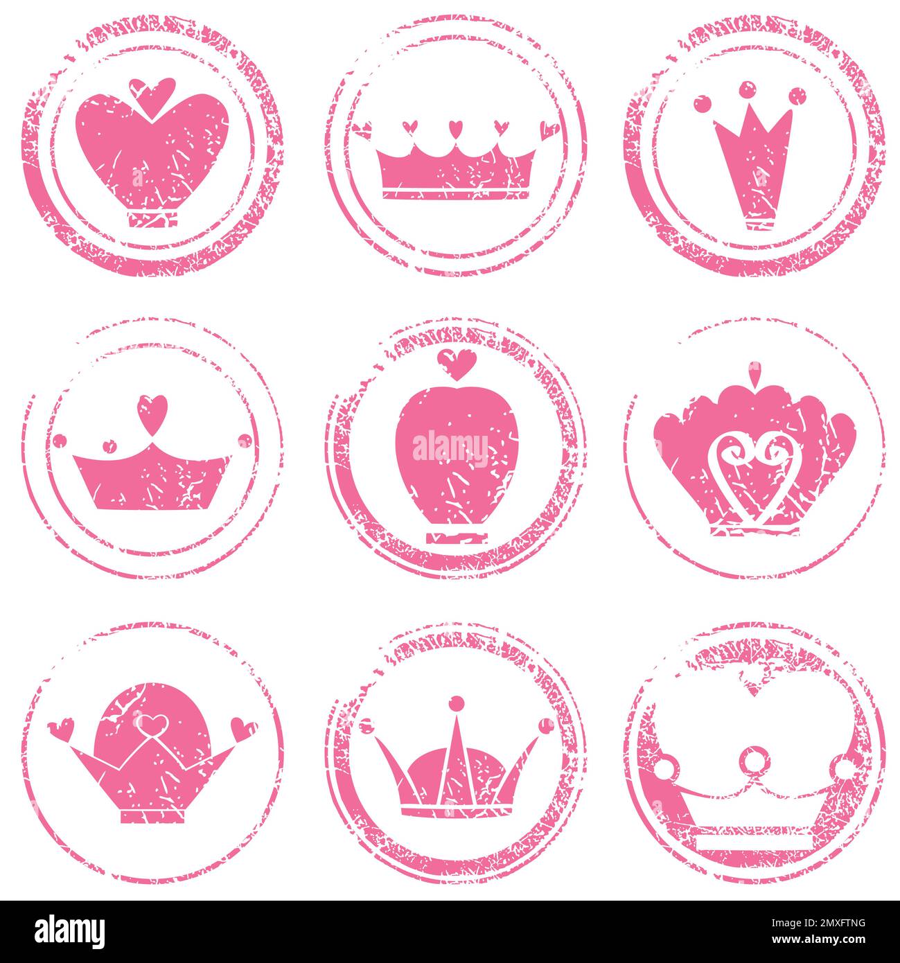 vector set of stamps Stock Vector Image & Art - Alamy