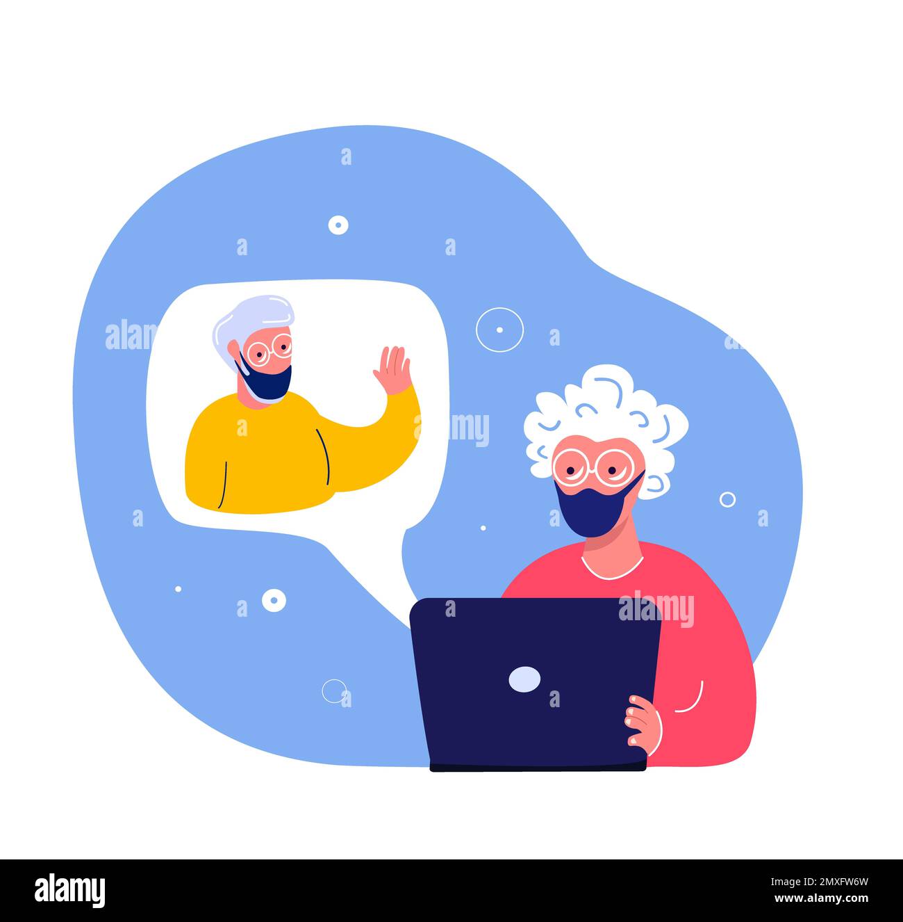 Woman man hologram husband hi-res stock photography and images - Alamy