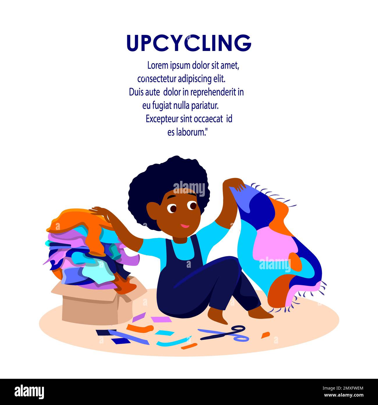 International Earth Day.African Child Hold Reused, Utilized Outworn ...