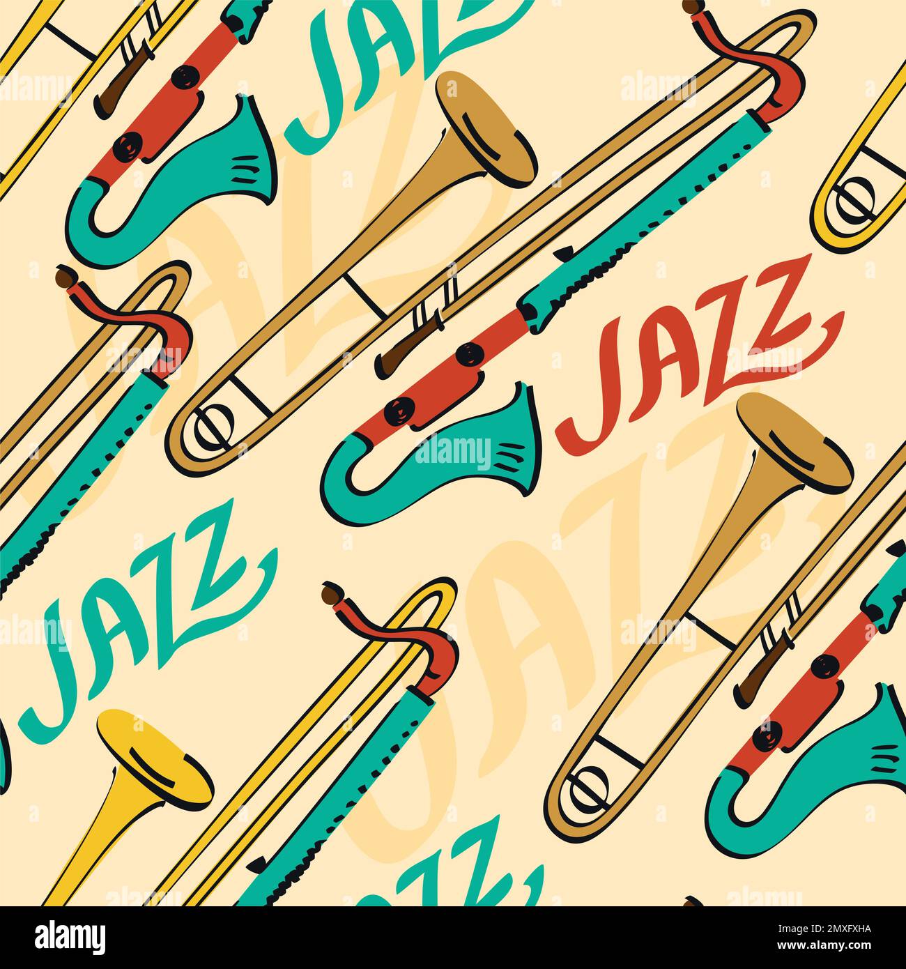Vector Musical background Stock Vector Image & Art - Alamy